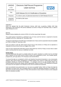 Browse Content - ESR Hub - NHS Electronic Staff Record