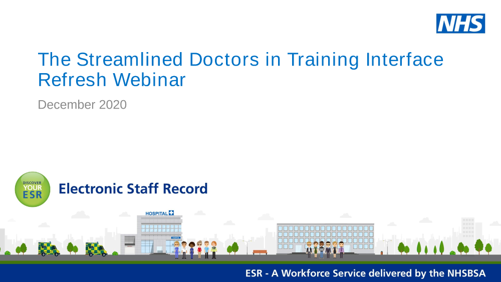 Notification Download - ESR Hub - NHS Electronic Staff Record