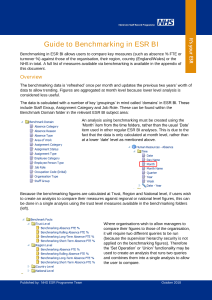 Reporting - Browse Content - ESR Hub - NHS Electronic Staff Record